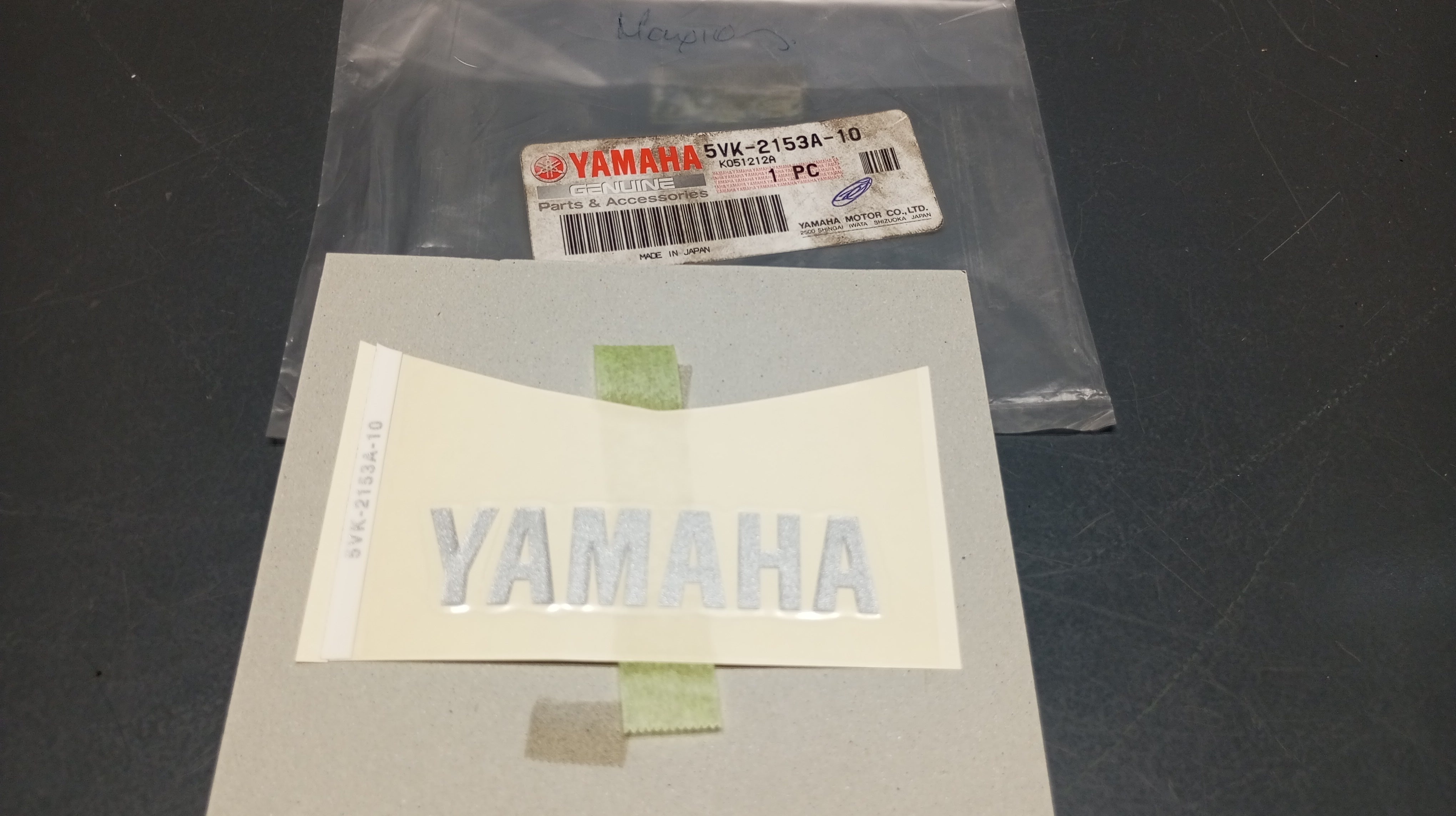 Yamaha genuine new xt660 2004-2008 emblem decal pn 5vk-2153a-10 – www ...