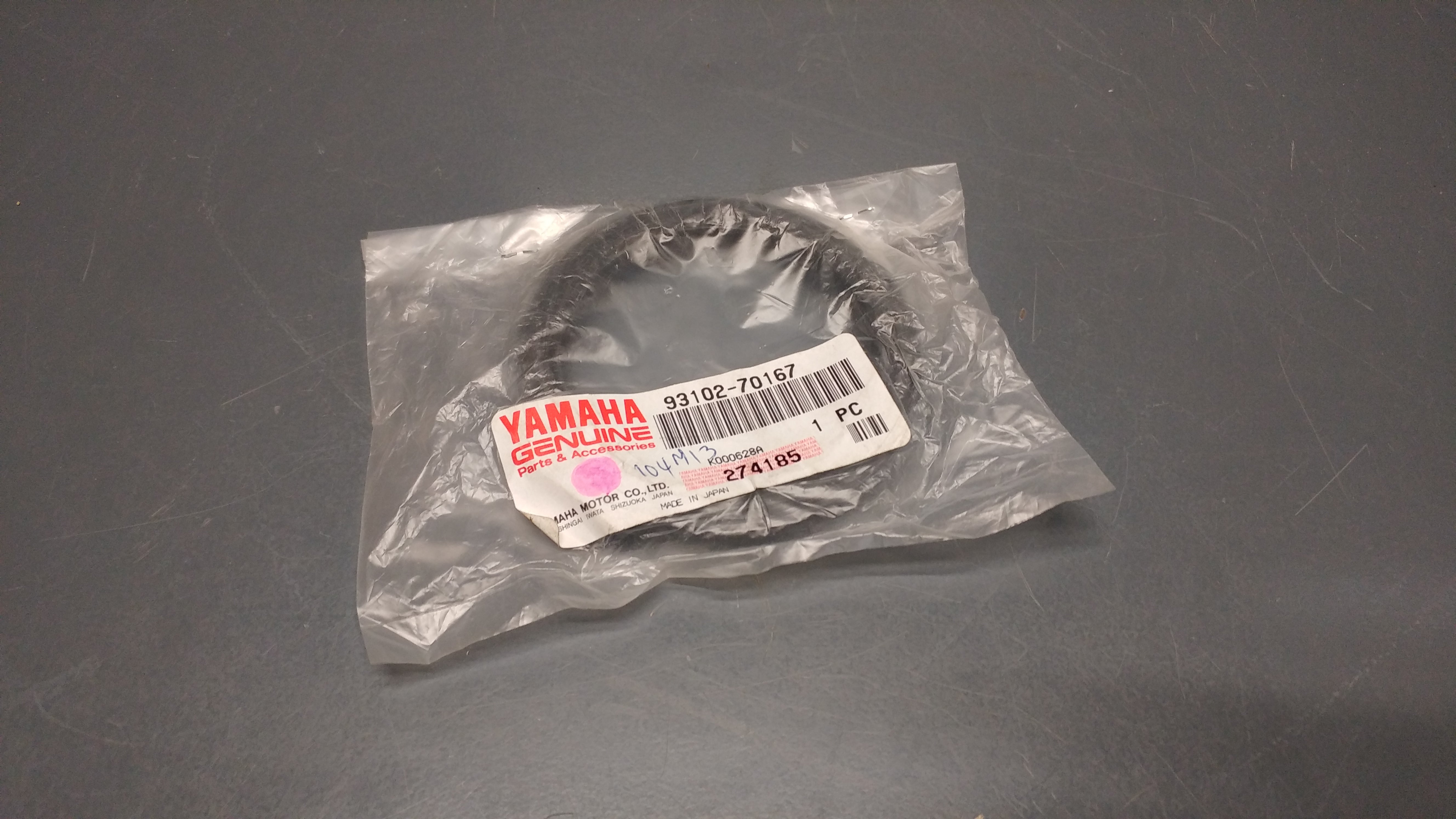 Yamaha genuine new xj900 1100 xvs1100 xvz1200 1300 oil seal pn 93102-7 ...