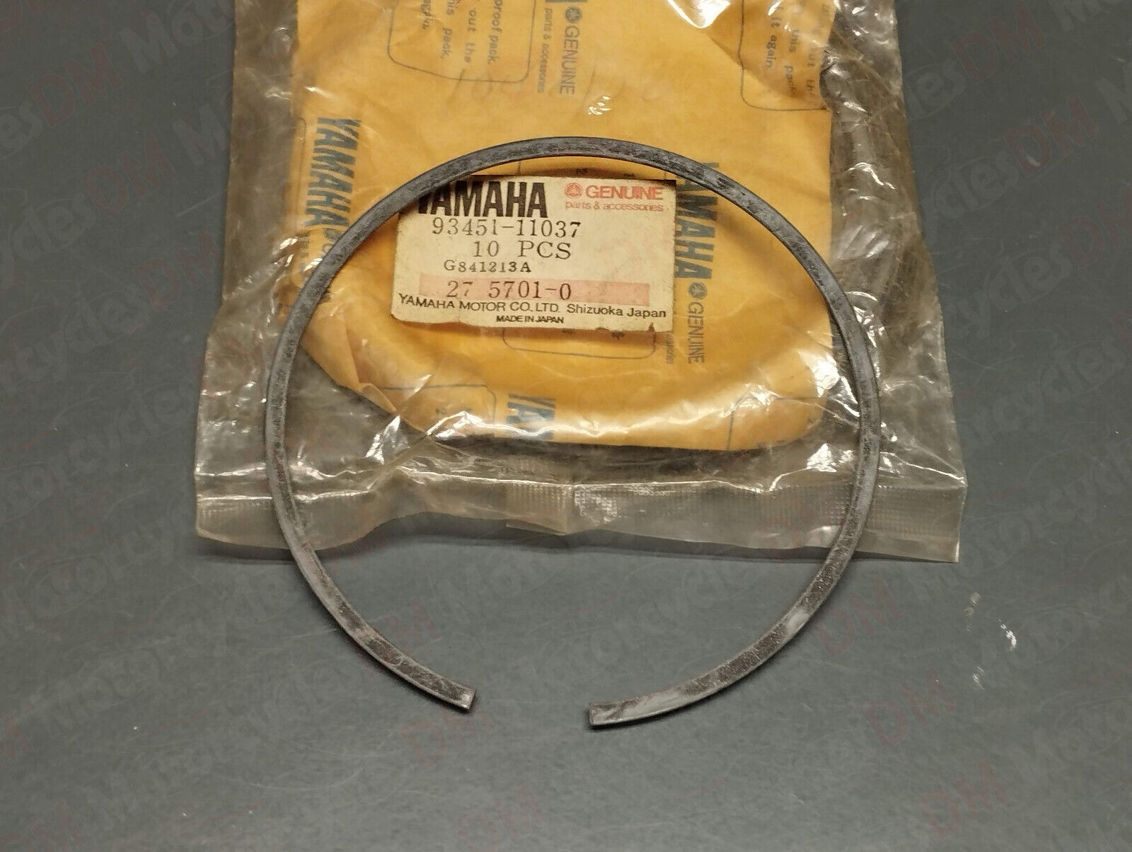Yamaha genuine nos bw 80 pw 80 v50 v80 inner circlip pn 93451-11037 ...