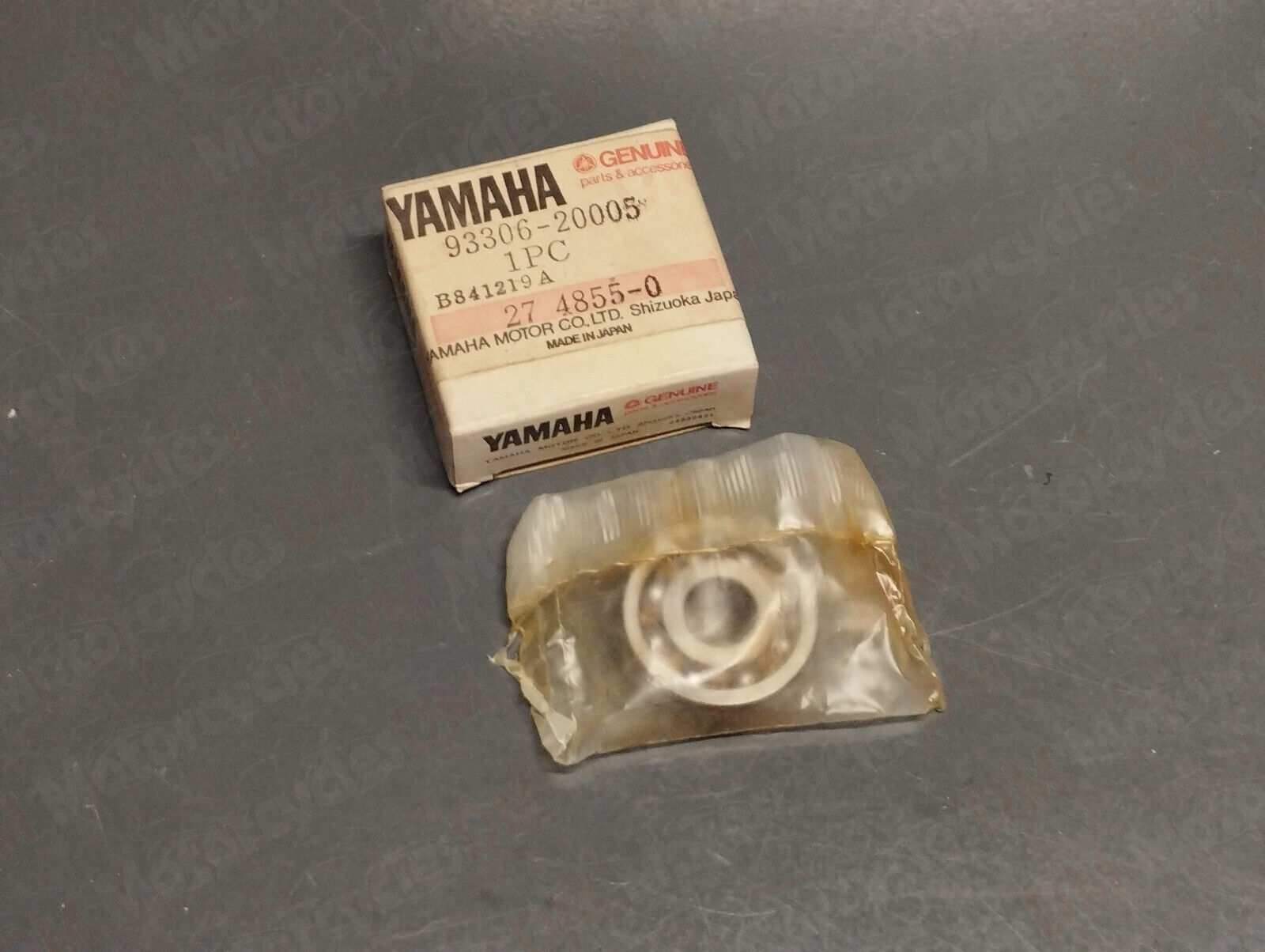 Yamaha genuine nos fzr xt 600 tz 125 250 350 750 pw 50 80 bearing pn 9 ...