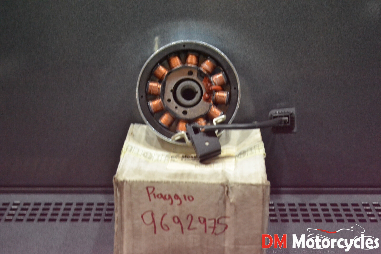 Piaggio genuine new et4 fly liberty scarabeo 50 magneto stator assy pn ...