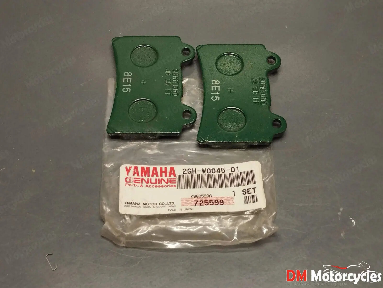 Yamaha genuine new fzr fz 750 fj 1200 xv front brake pad kit pn 2gh-w0 ...