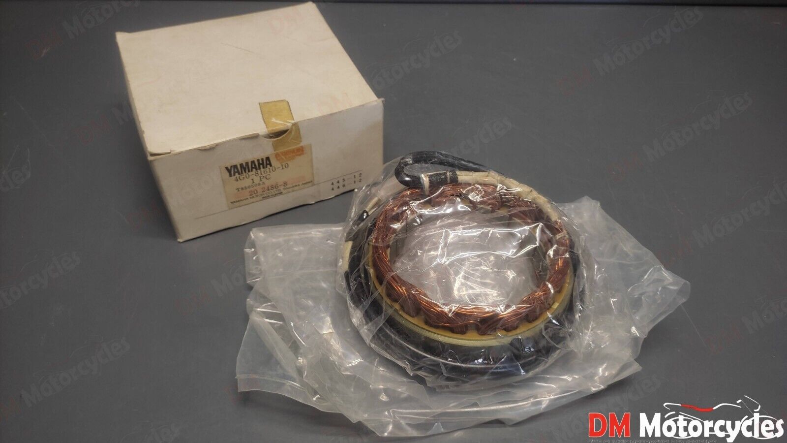 Yamaha genuine nos fj600 fj 600 yx600 xj550 1985 stator pn 4g0-81610-1 ...