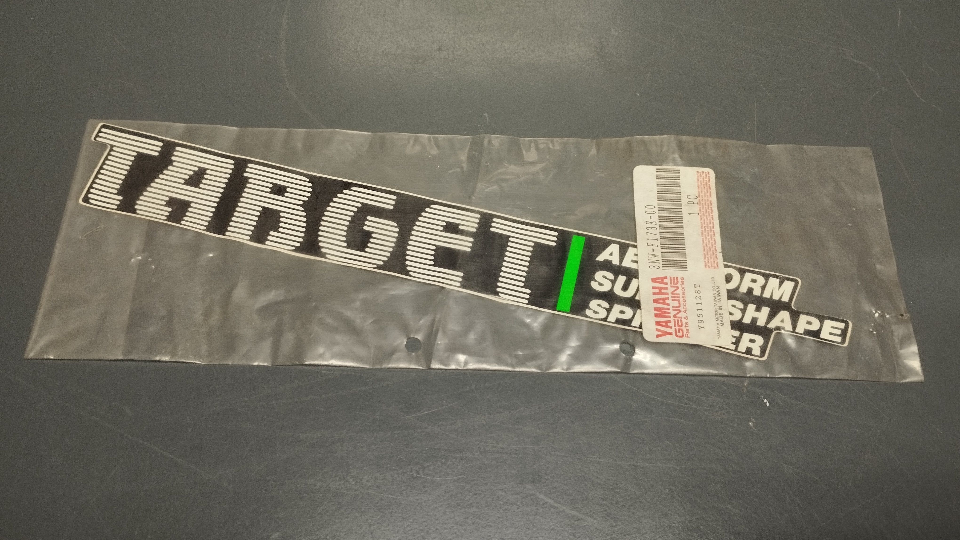 Yamaha genuine new mbk target 50 graphic decal pn 3nw-f173e-00 – www.dm ...