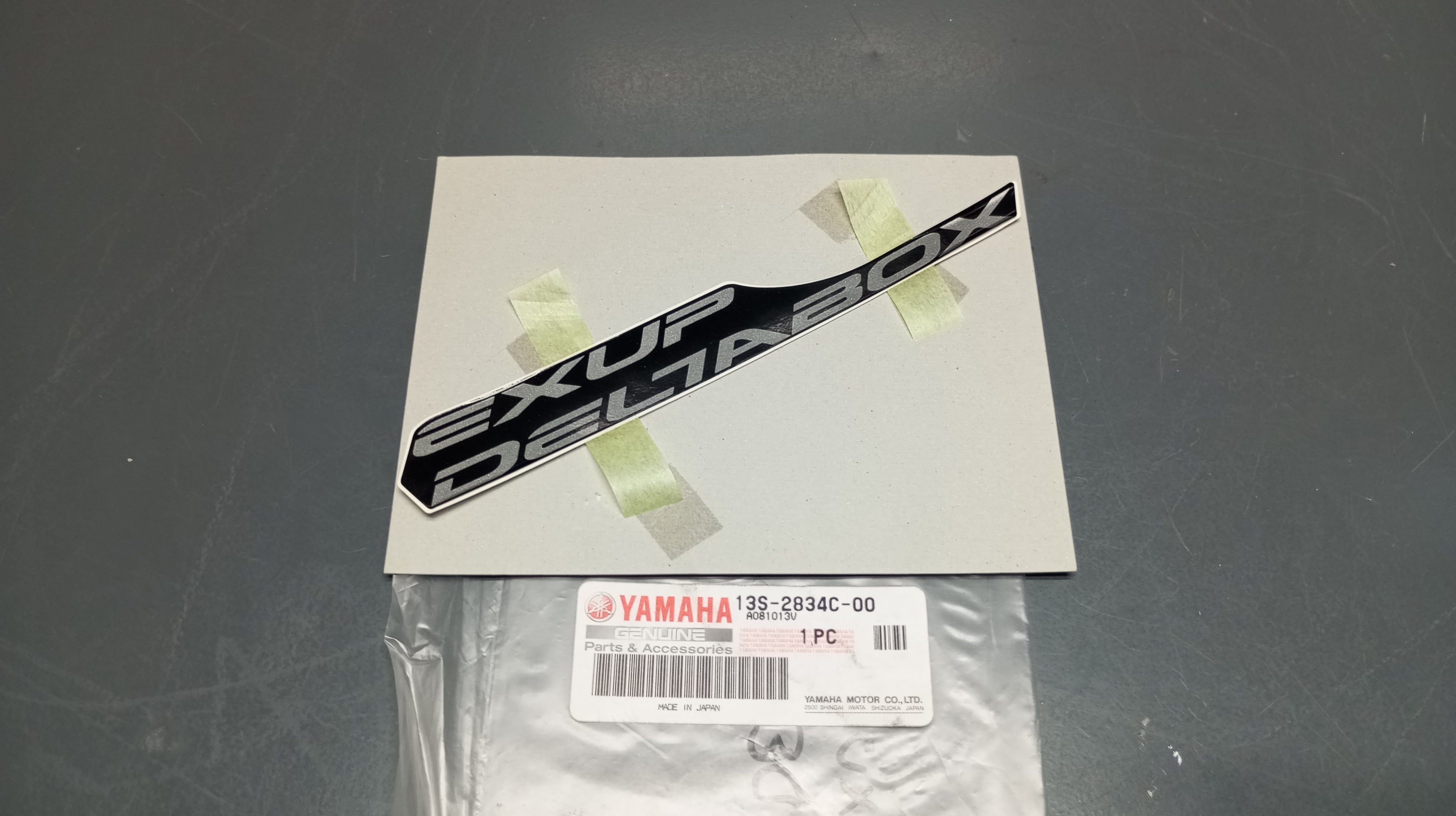 Yamaha genuine new yzf r6 2008 emblem decal pn 13s-2834c-00 – www.dm ...