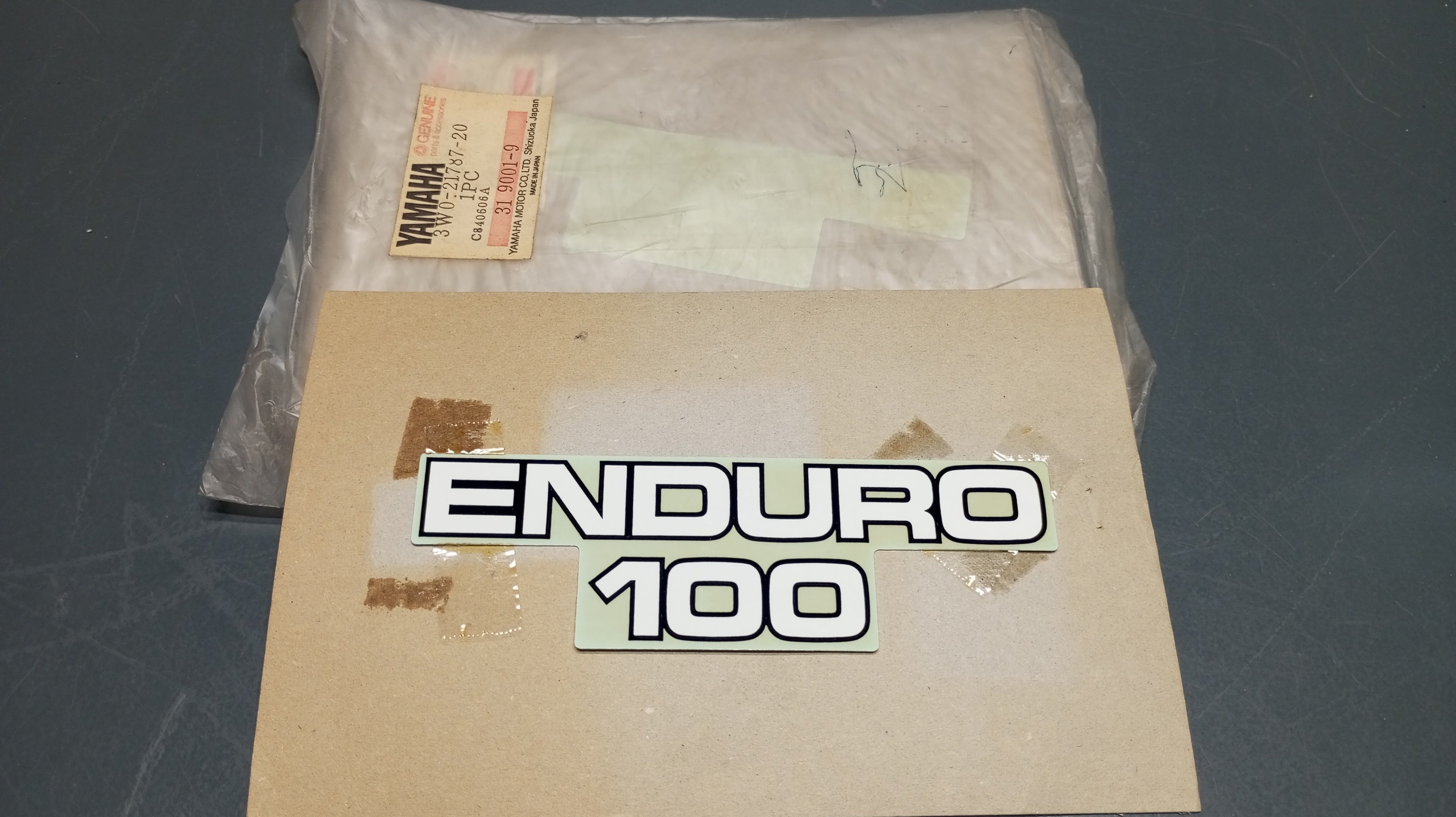 Yamaha genuine nos enduro 100 decal pn 3w0-21787-20 – www.dm ...